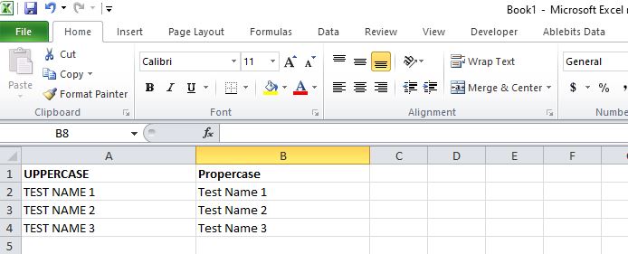 How To Convert Case In Excel | Free2Consult